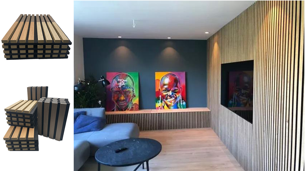 Wholesaler Best Akupanel Wooden slat wall acoustic panel for sale